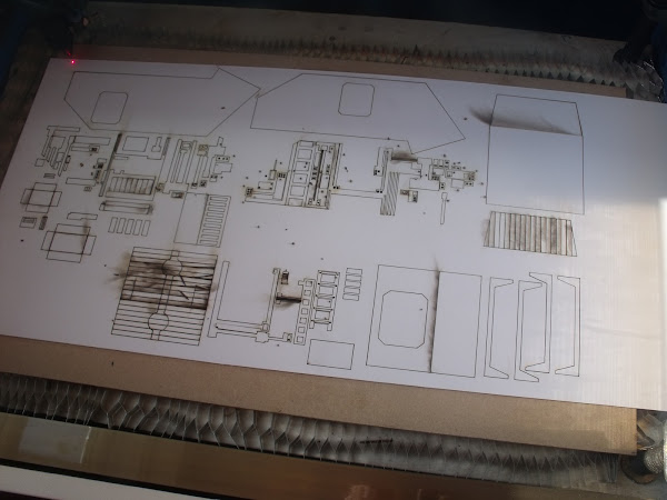 home made thunderhawk with laser cutter - Forum - DakkaDakka